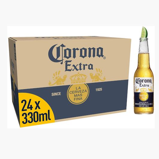 Corona 24Pk 330ml Bottles (only available to areas BT15, 36, 37) – The ...